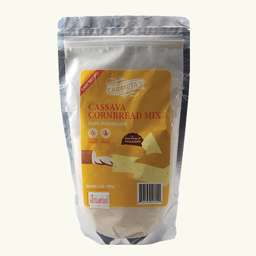 Carmeta's Cassava Cornbread mix 454g - Aone Supermarkets