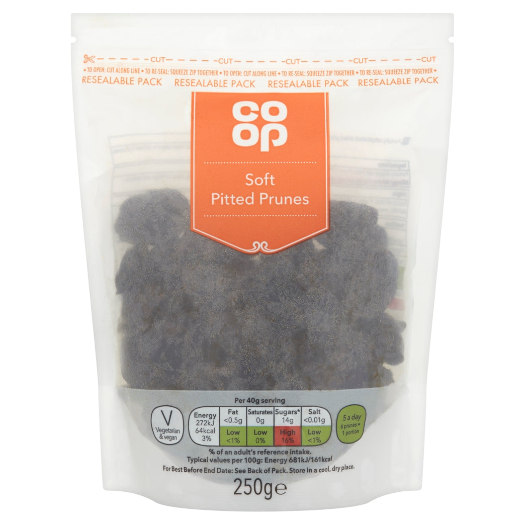 Co Op Soft Pitted Prunes 250g – Aone Supermarkets