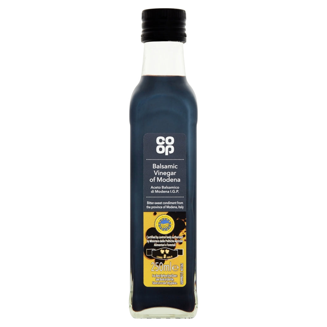 Co Op Balsamic Vinegar Of Modena 250ml – Aone Supermarkets