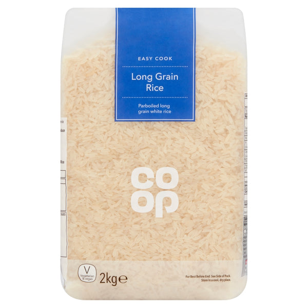 Co-Op Easy Cook Long Grain Rice 2kg - Aone Supermarkets