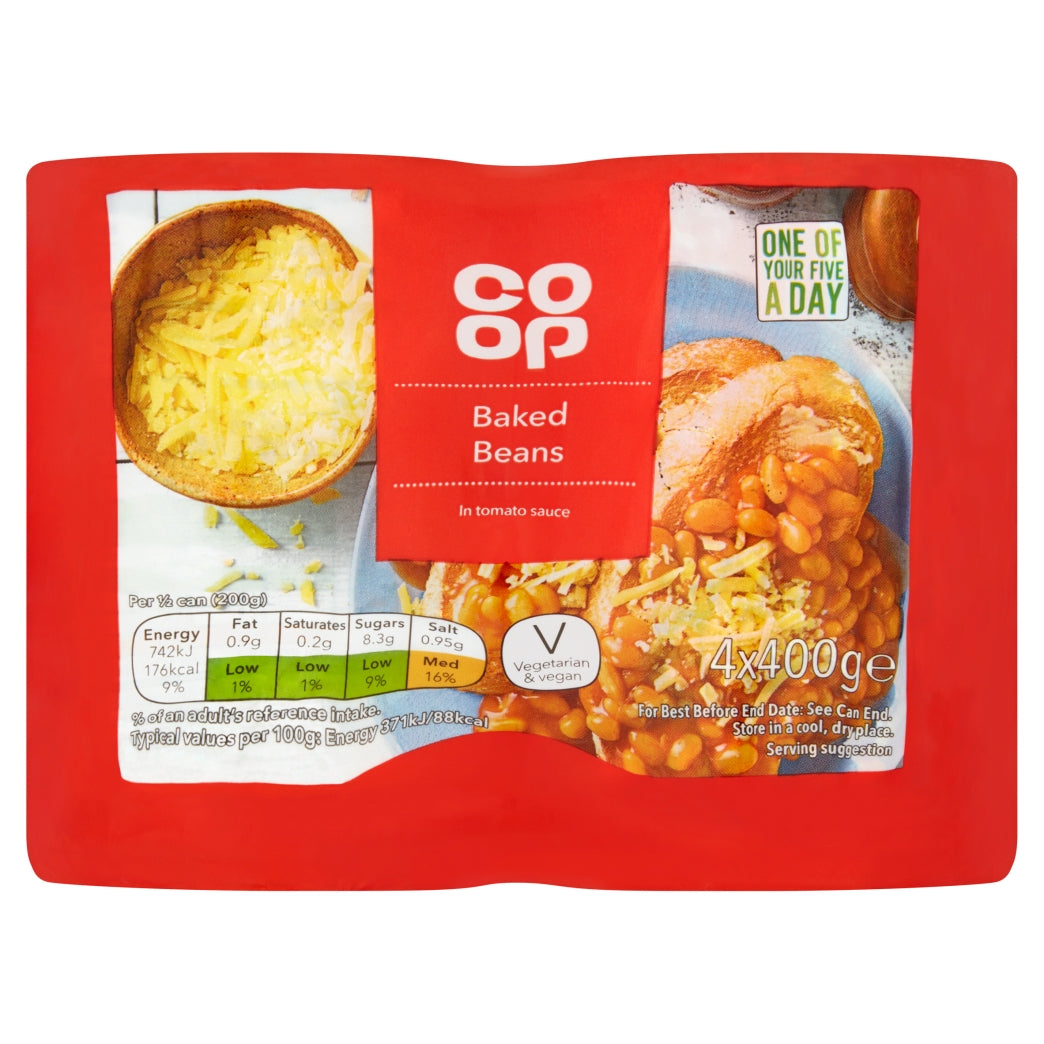 Co Op Baked Beans in Tom. Sauce 400g – Aone Supermarkets