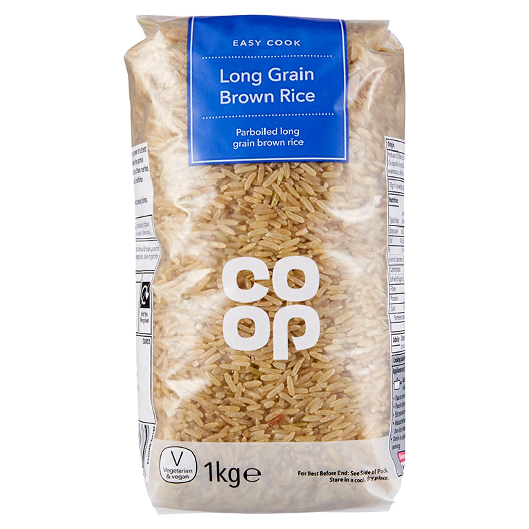 Co Op Long Grain Brown Rice 1kg – Aone Supermarkets