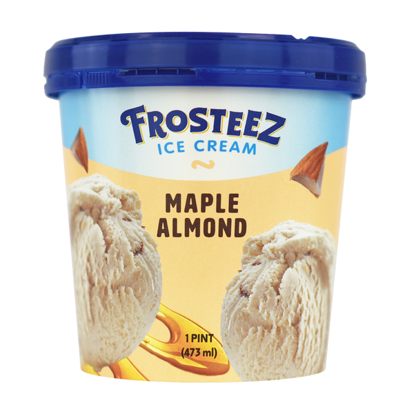 Frosteez Maple Almond Ice Cream 473ml - Aone Supermarkets