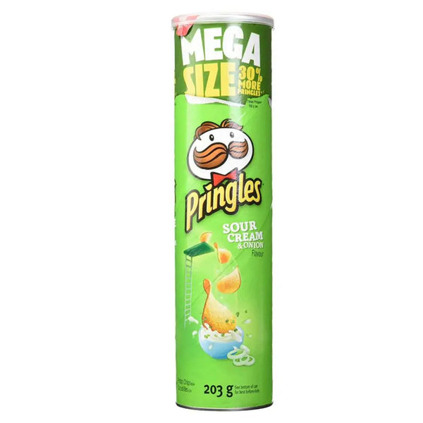Pringles Mega Stack Sour Cream & Onion 203g - Aone Supermarkets