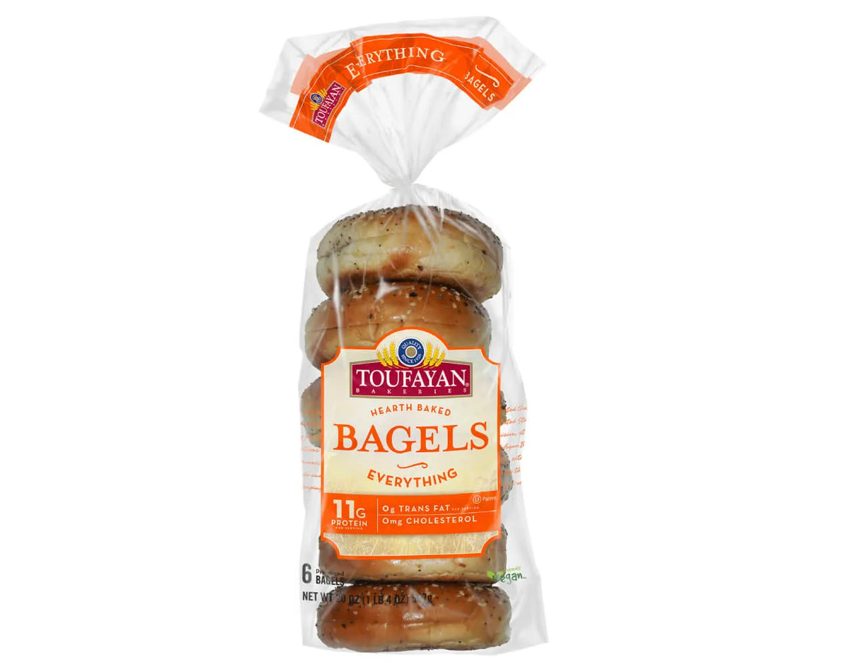 Toufayan Bagels Everything 20oz – Aone Supermarkets