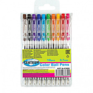 Centrum Color Ball Pens 10s - Aone Supermarkets