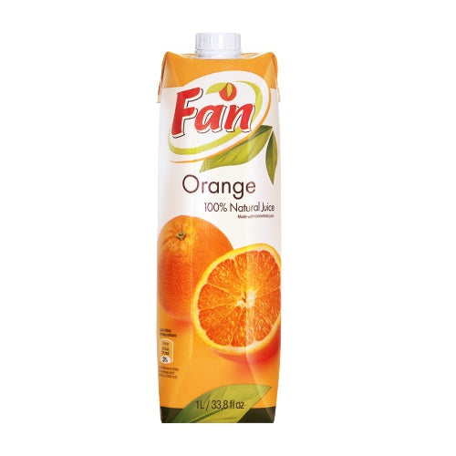 Fan Orange Juice 100% 1L - Aone Supermarkets