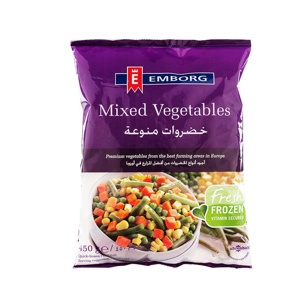 Emborg Mixed Vegetables 450g - Aone Supermarkets