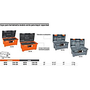 Truper Plastic Tool Box 19" - Aone Supermarkets